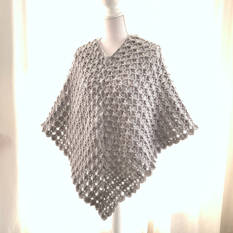 Pattern Poncho // Chunky Poncho // Shawl Scarf Pattern // Diy - Etsy