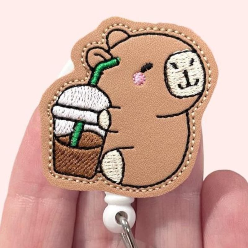 Capybara School Name Tags - Etsy