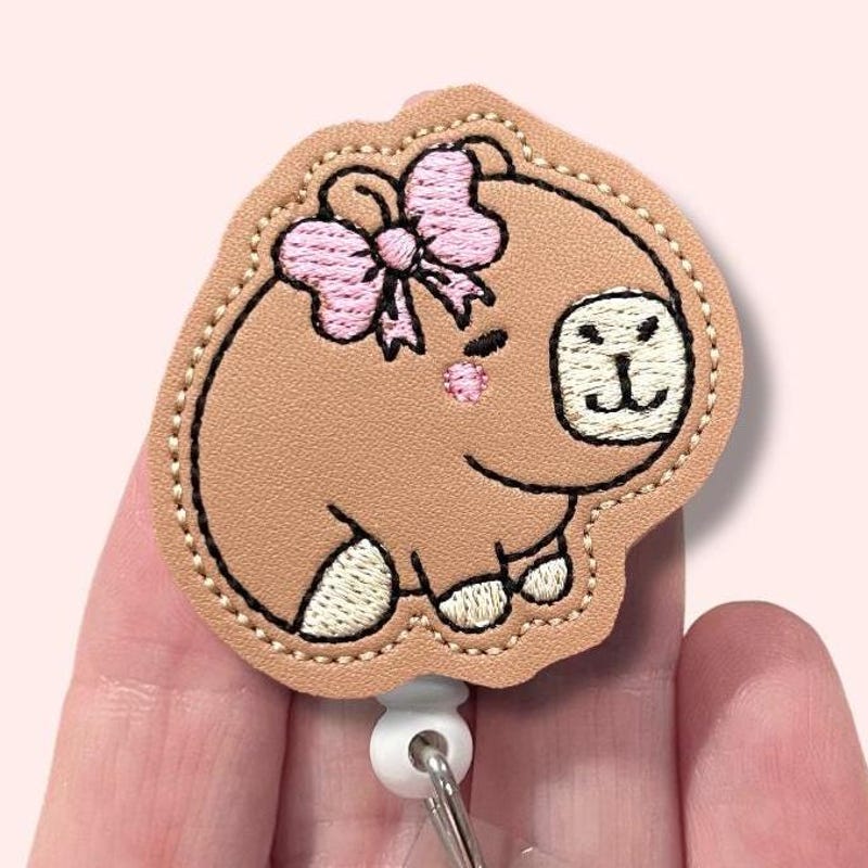 Capybara School Name Tags - Etsy
