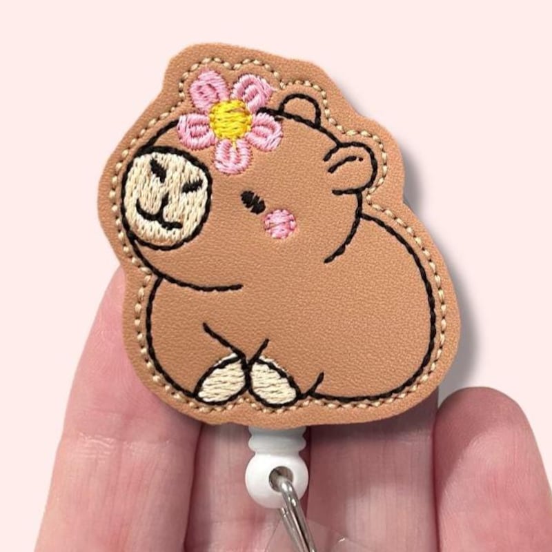 Capybara School Name Tags - Etsy