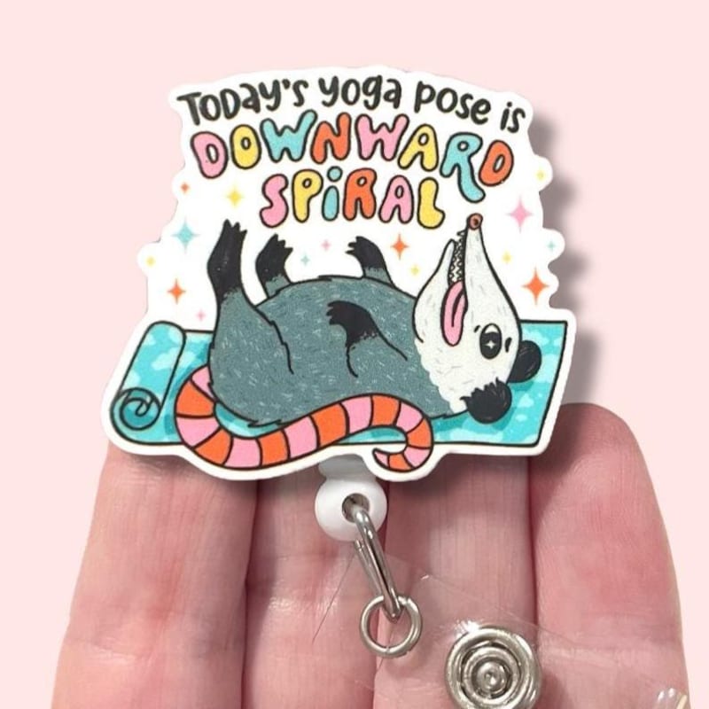 Spiraling Badge Reel - Etsy