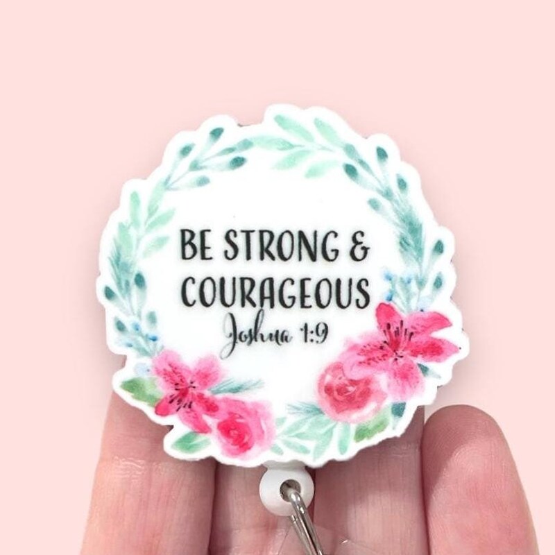 Bible Verse Badge Reel - Etsy