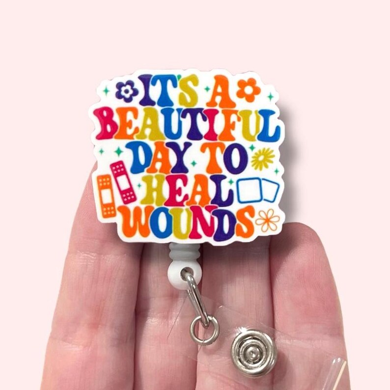 Wound Care Badge Reel, Nurse Badge Reel, Wound Healer Badge Reel - Etsy