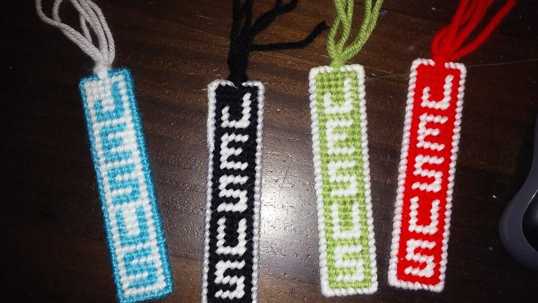 Jesus Bookmark - Etsy