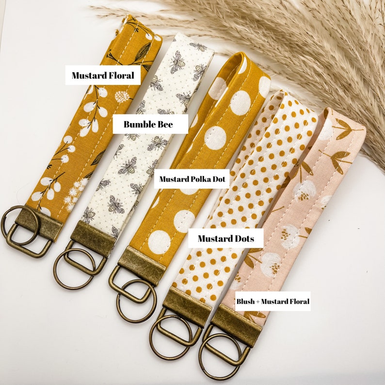 Key Fob Keychain Wristlet Keychain Cute Keychain Boho - Etsy