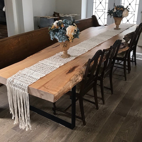 Macrame Table - Etsy