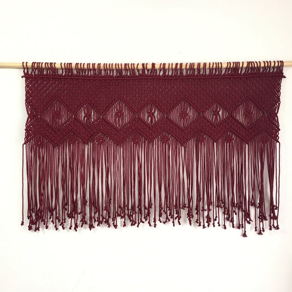 Red Wall Hanging - Etsy