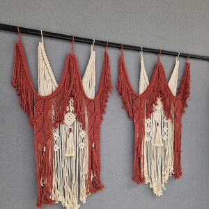 Macrame Two Colors Wall Decor Bright Home Decor - Etsy