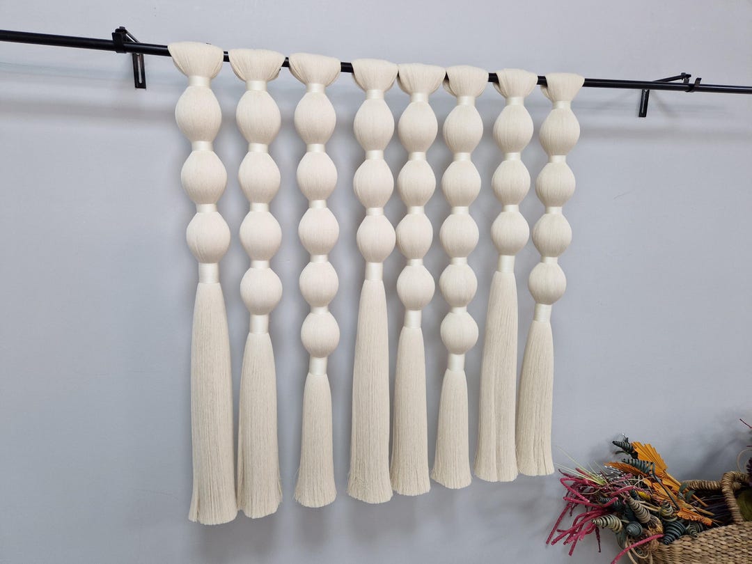 Large Wall Art Mexican Macrame Neutral Home Decor Wall Hanging ...