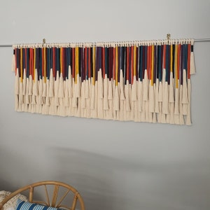 Bright Colorful Wall Art Multi Color Wall Hanging Macrame Home Decor - Etsy