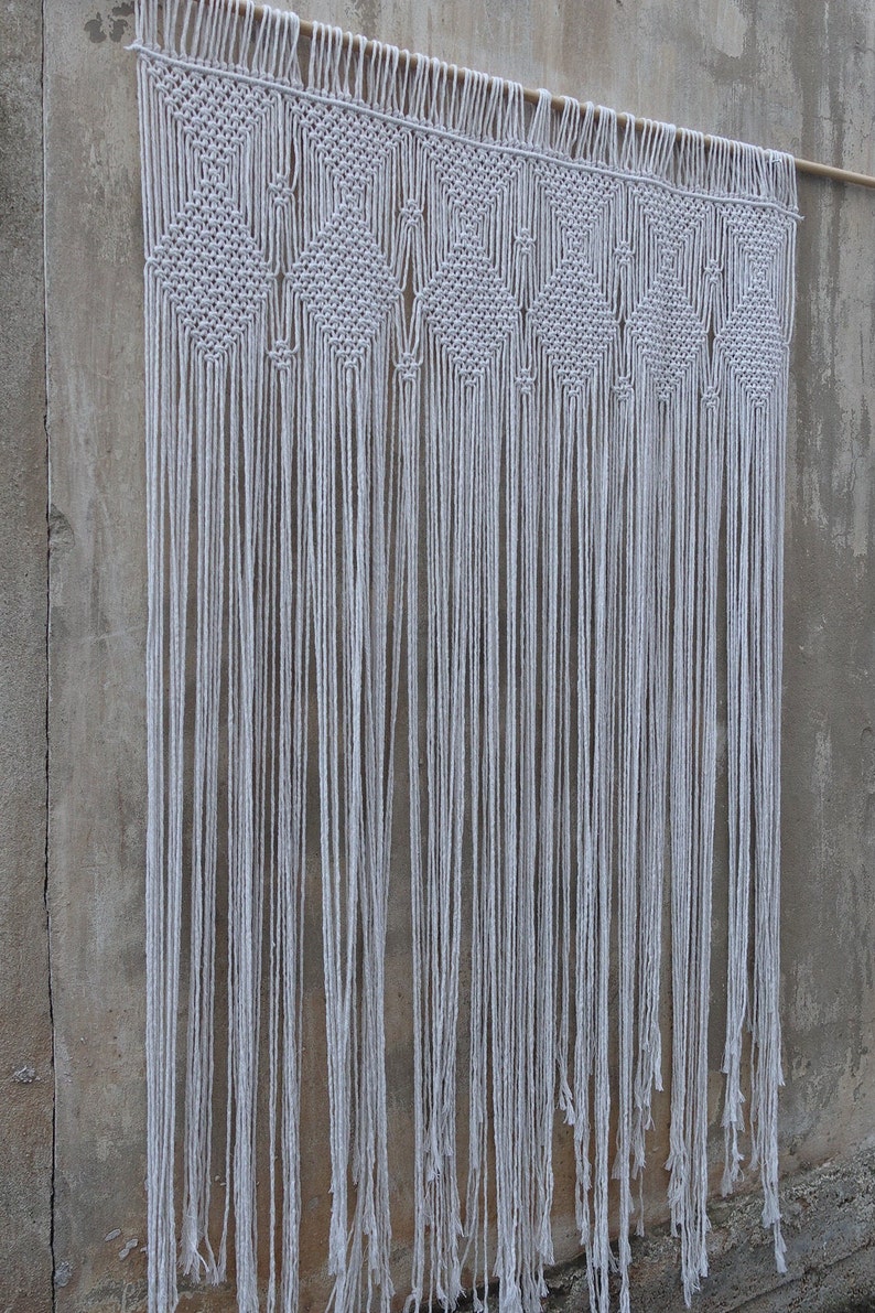 Large Geometric Macrame Wall Hanging Home Decor Wall Art | Etsy