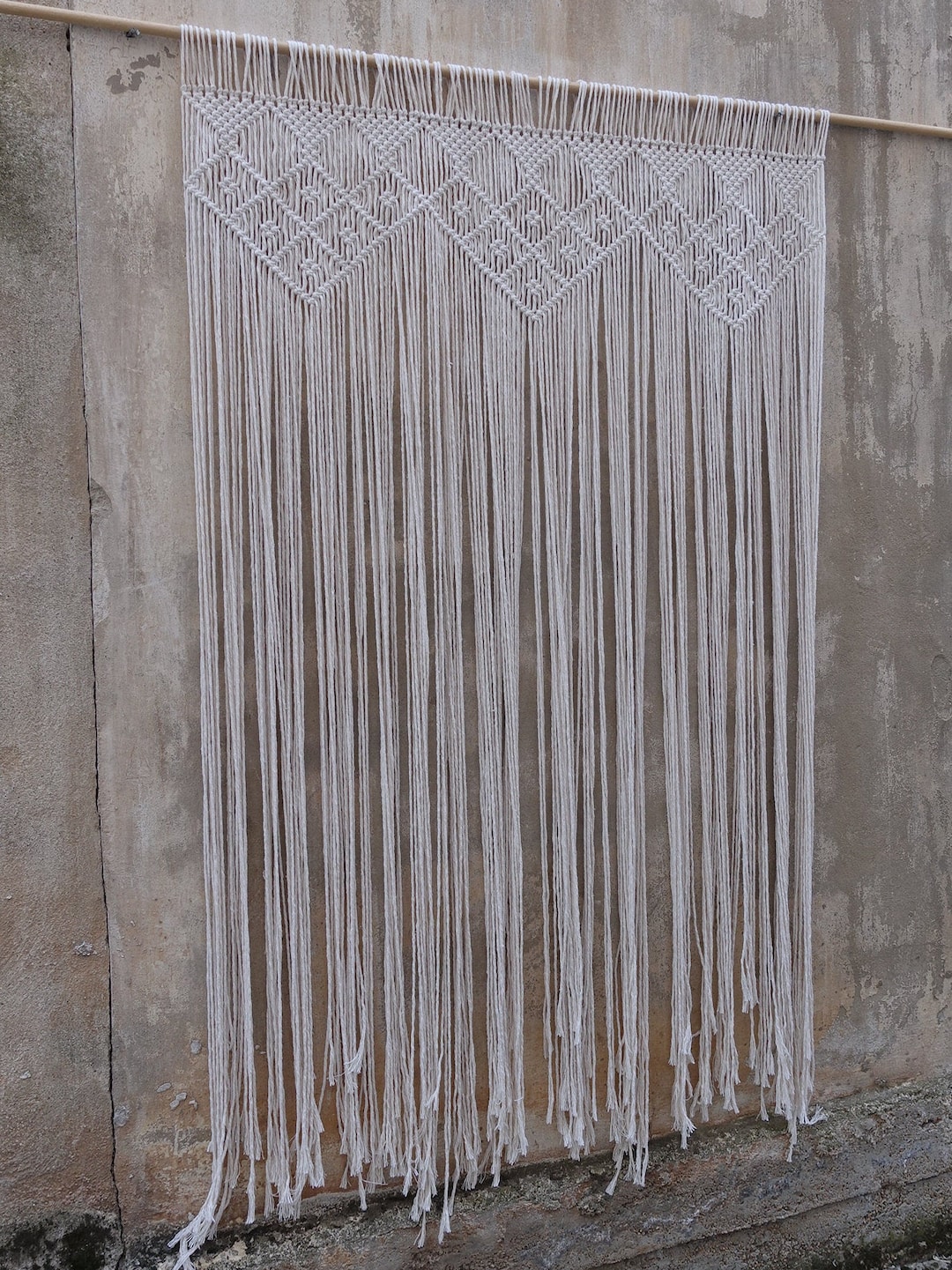 Macrame Door Curtain, Door Hanging, Large Wall Art - Etsy
