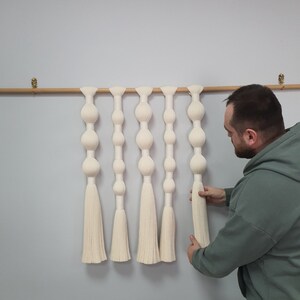 Mexican Macrame Wall Hanging: Fiber Art, Yarn Decor (20x35 Inches) - Etsy