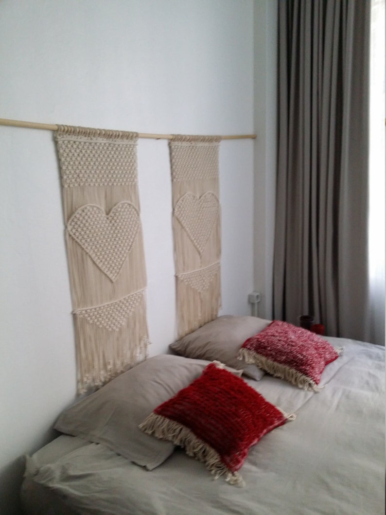 Large macrame wall hangings farmhouse home decor Bohomian | Etsy