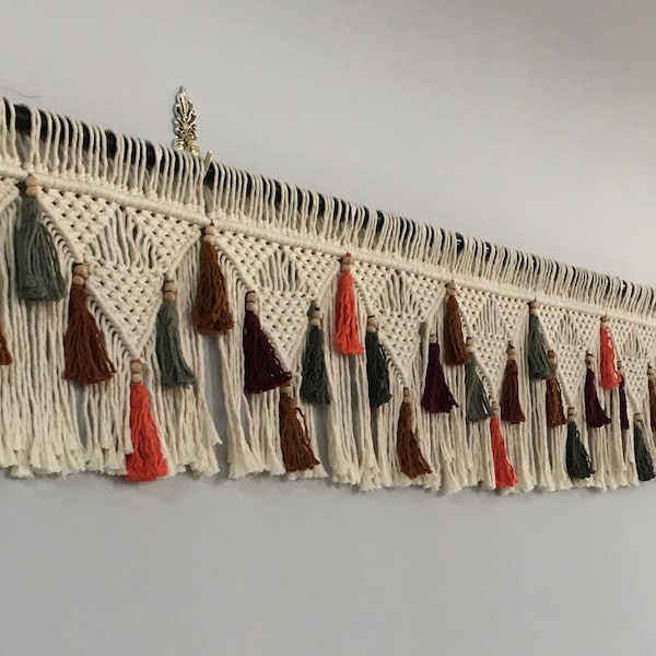 Rattan Window Valance - Etsy