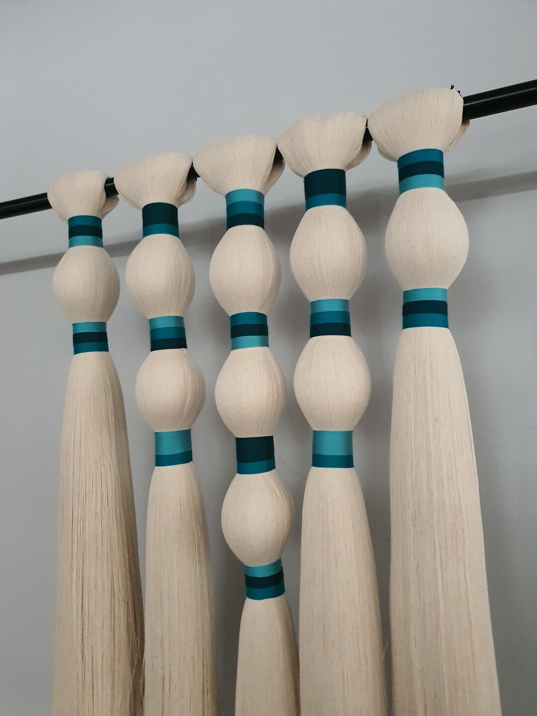 Macrame Wall Hanging, Wrapped Textile Wall Art, Contemporary Home Decor ...