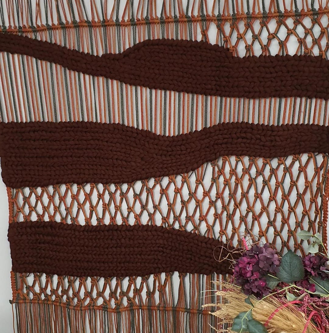 Woven Tapestry Over Bed Art, Wall Hanging, Bohemian Home Decoration - Etsy