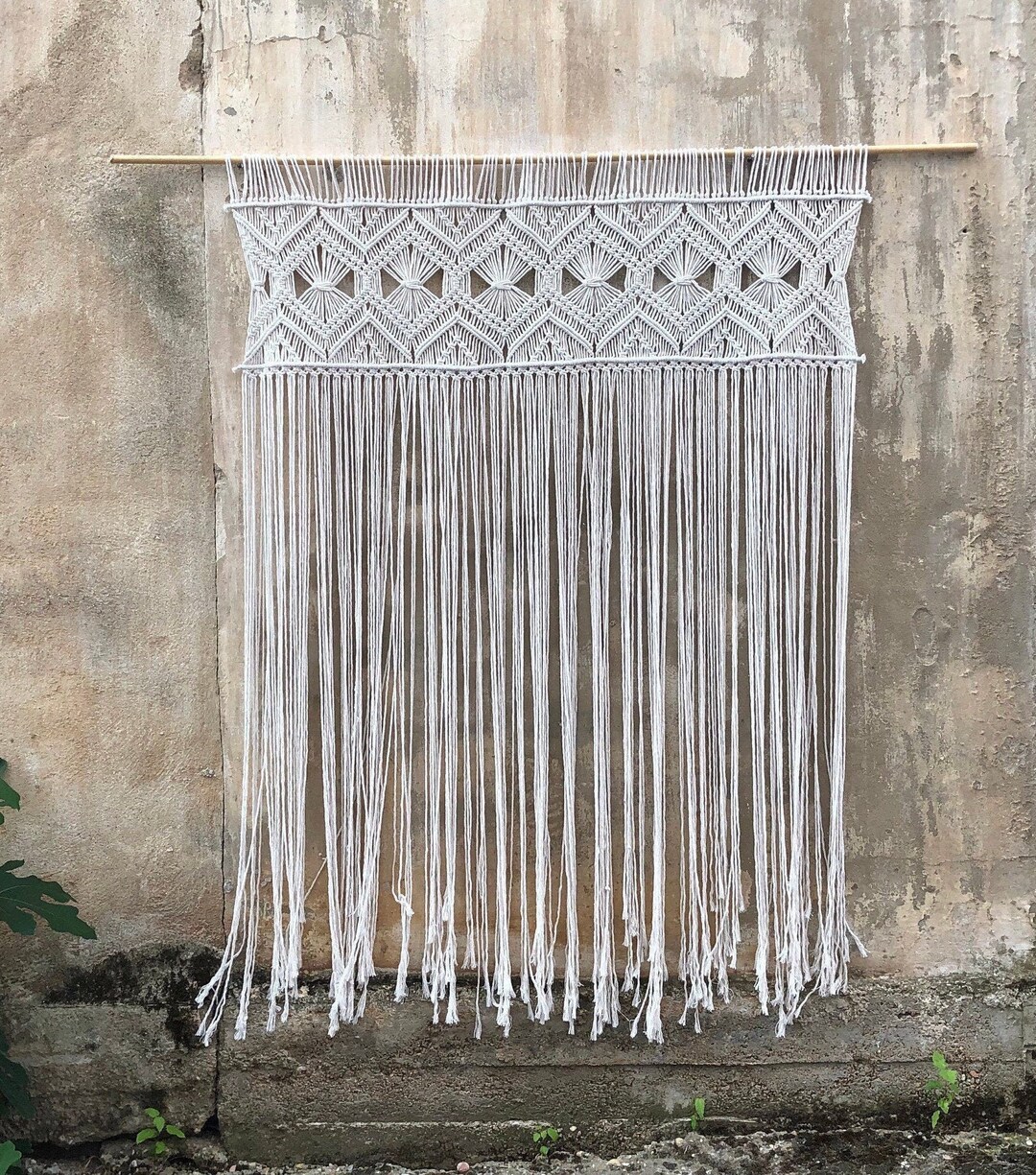 Large Macrame Wall Hanging: Boho Home Decor, 100% Cotton (55x70 Inch ...