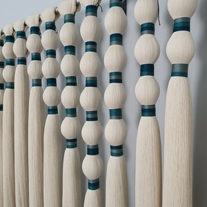 Wall Sculpture, Macrame String Art, Minimalist Wall Hanging, Wrapped ...