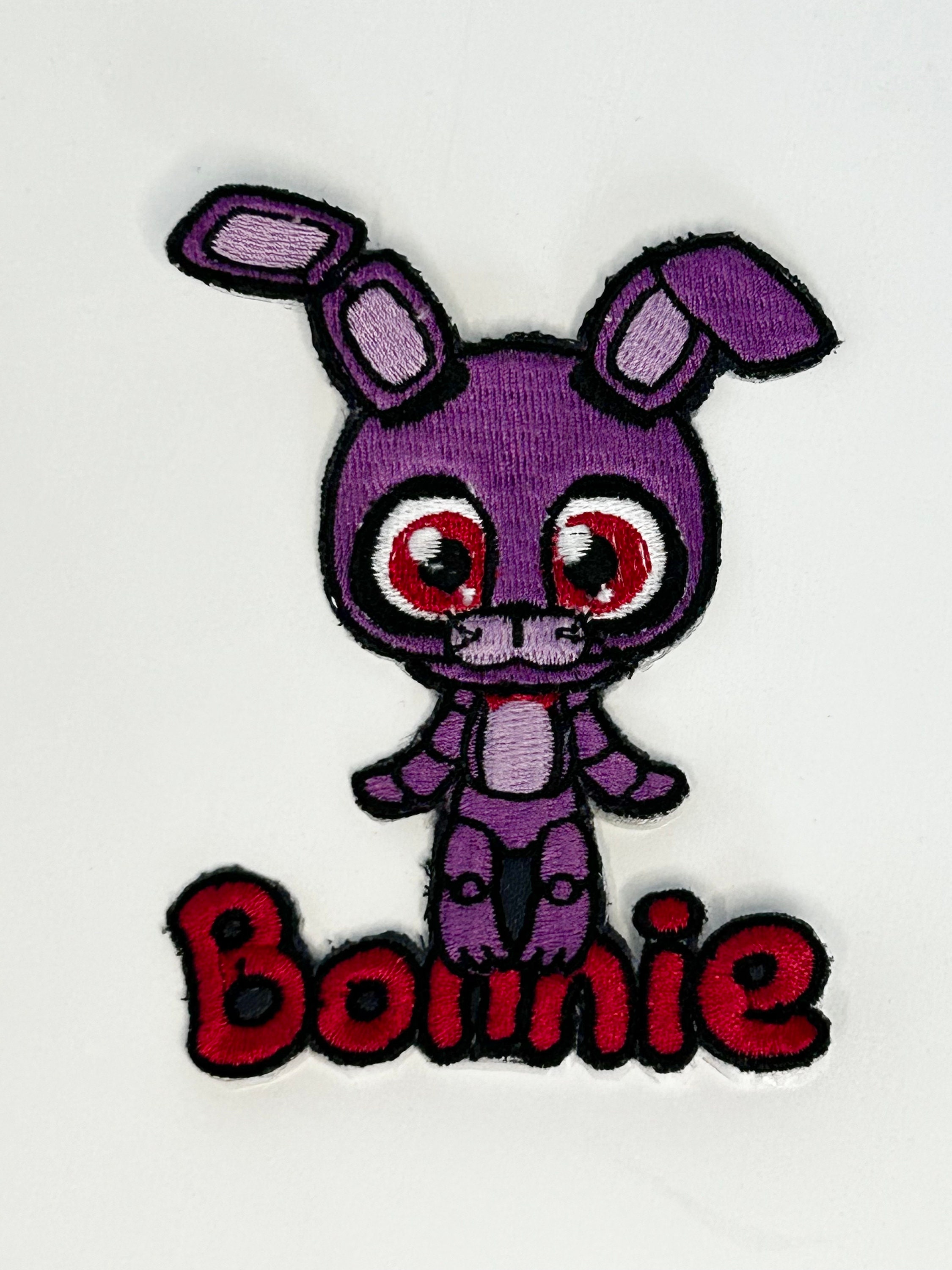 FNAF Five Nights at Freddie’s. Bonnie. Iron on Patch. Motif. Appliqué ...