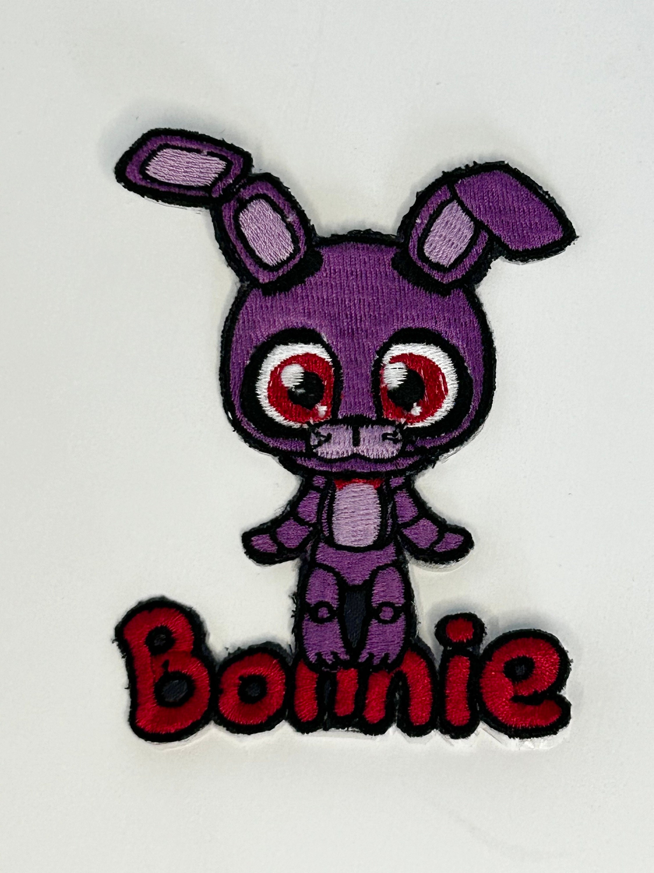FNAF Five Nights at Freddie’s. Bonnie. Iron on Patch. Motif. Appliqué ...
