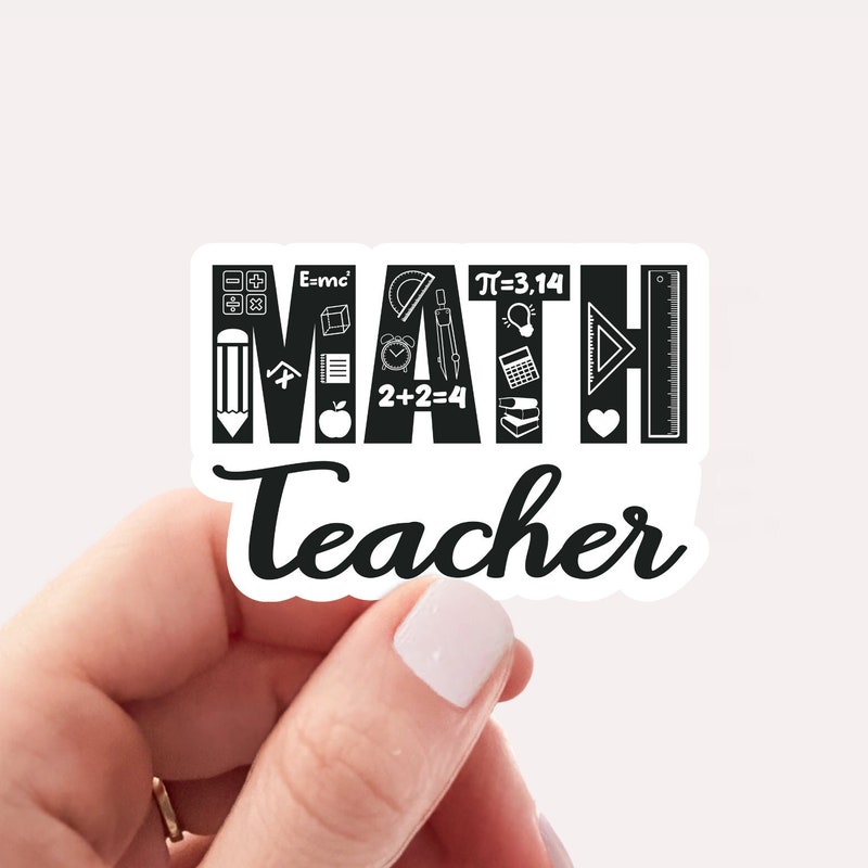 Math Teacher - Etsy