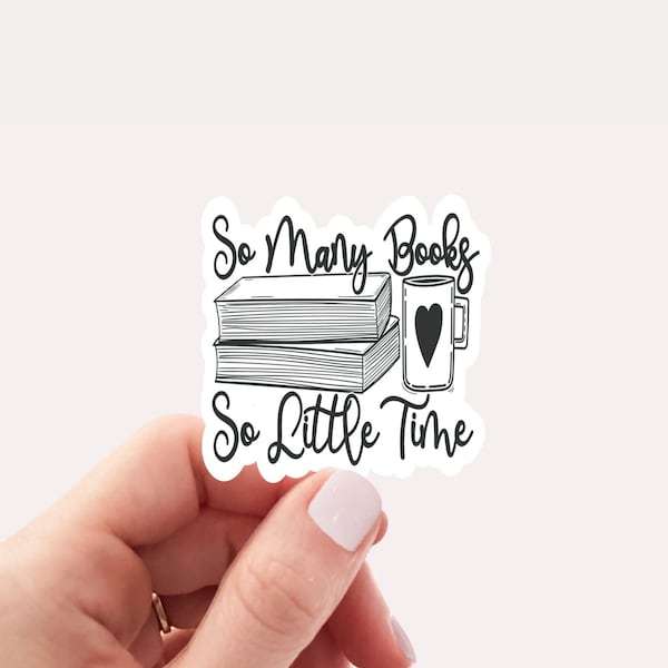 So Little Time Decal - Etsy