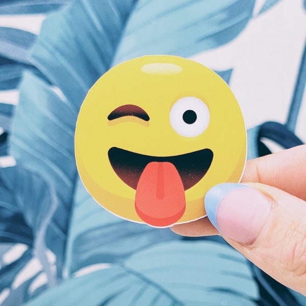 Tongue Out Stickers - Etsy
