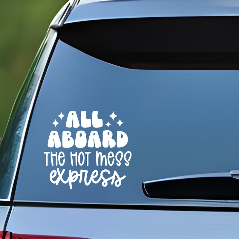 Funny Car Decal - Etsy