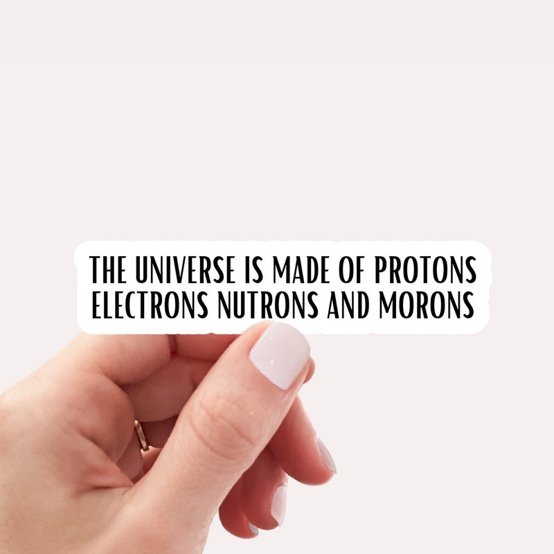 Science Sticker - Etsy