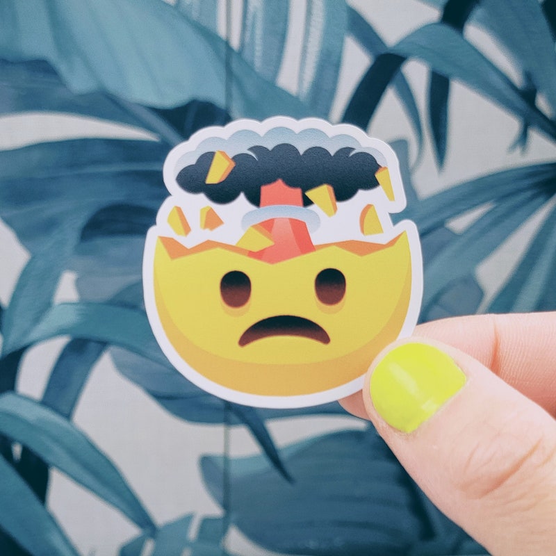 Exploding Head - Etsy