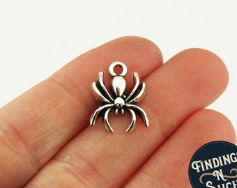 Spider charms | Etsy