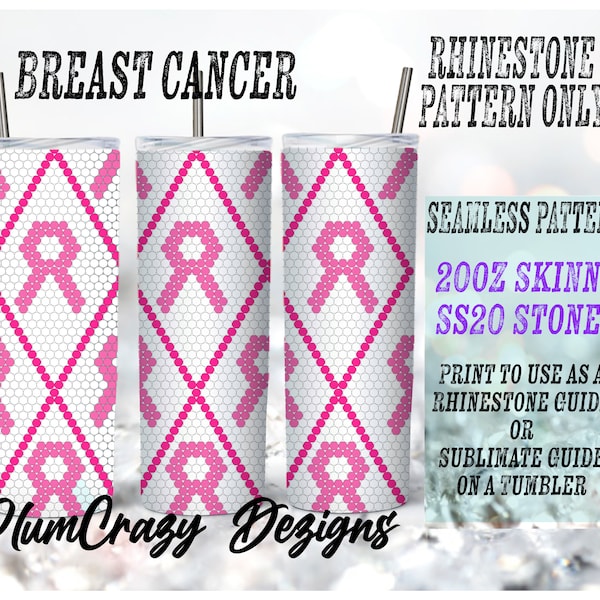 Rhinestone Templet Sublimation Tumbler Designs - Etsy