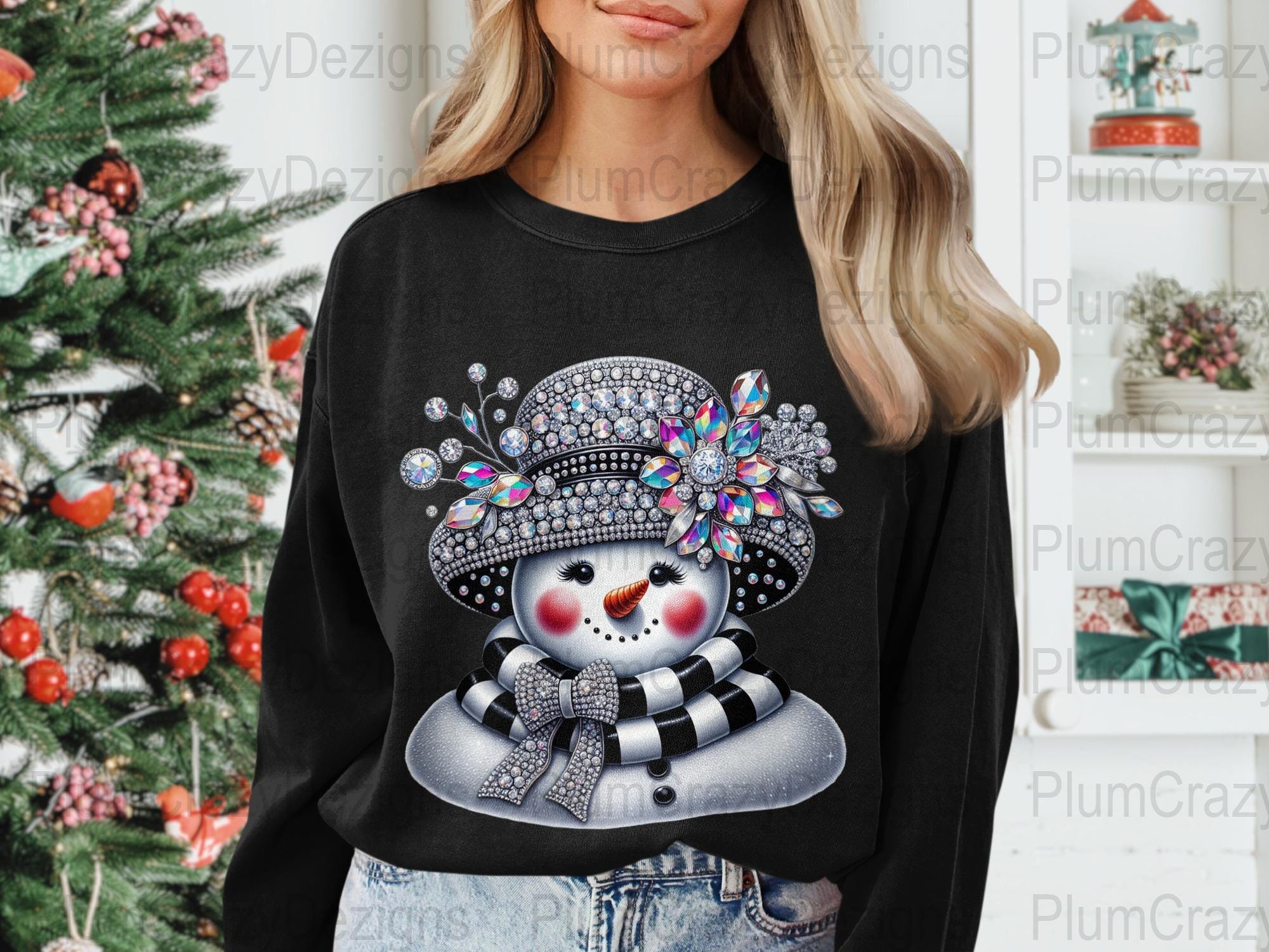 Digital Diamond Snowman PNG, 300dpi, High Resolution, Instant Download ...