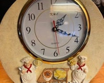 Italian Ceramic Wall Clock - Etsy