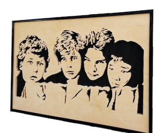 Scroll saw portrait | Etsy