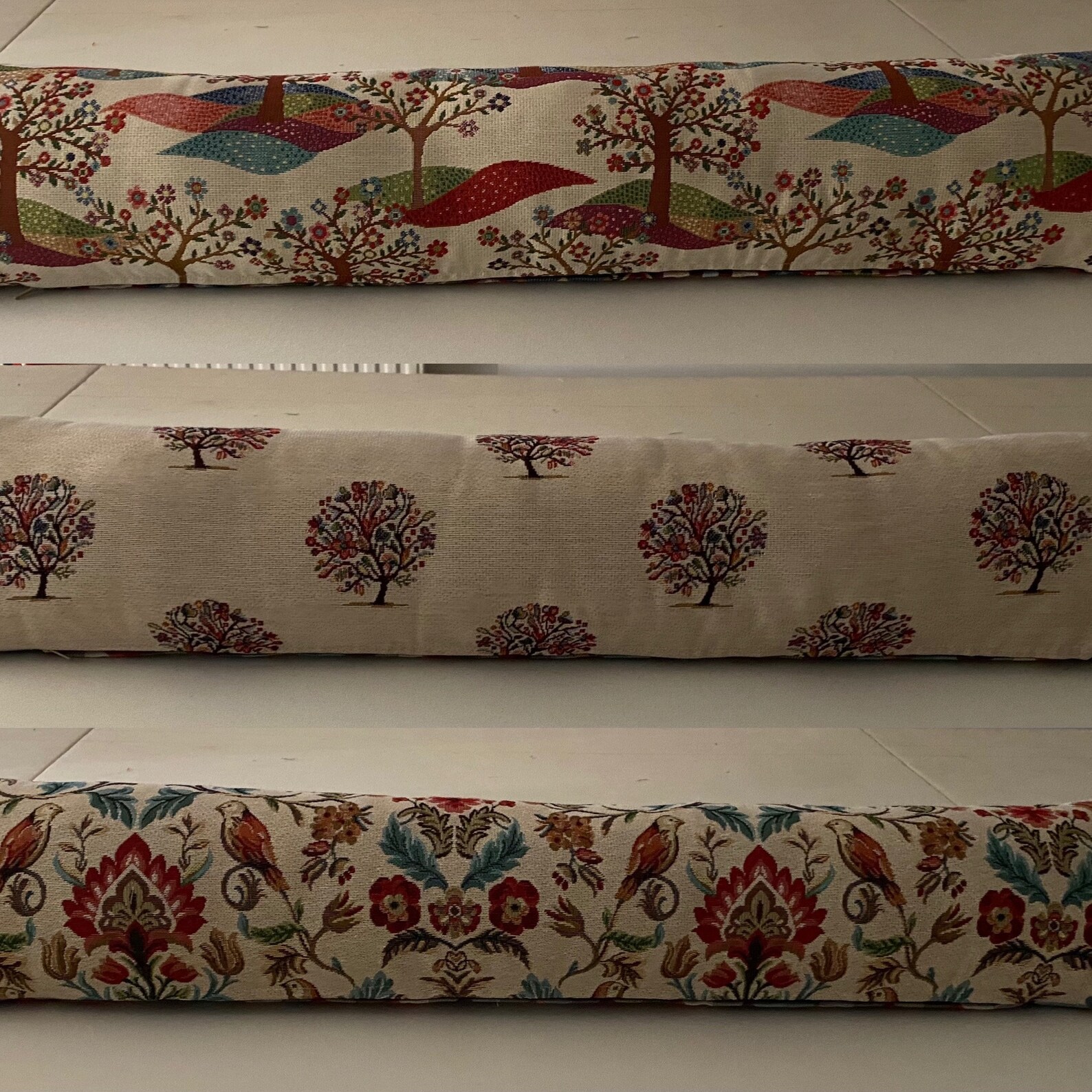 Draught Excluder Handmade Tapestry Style Fabric Lots of - Etsy UK