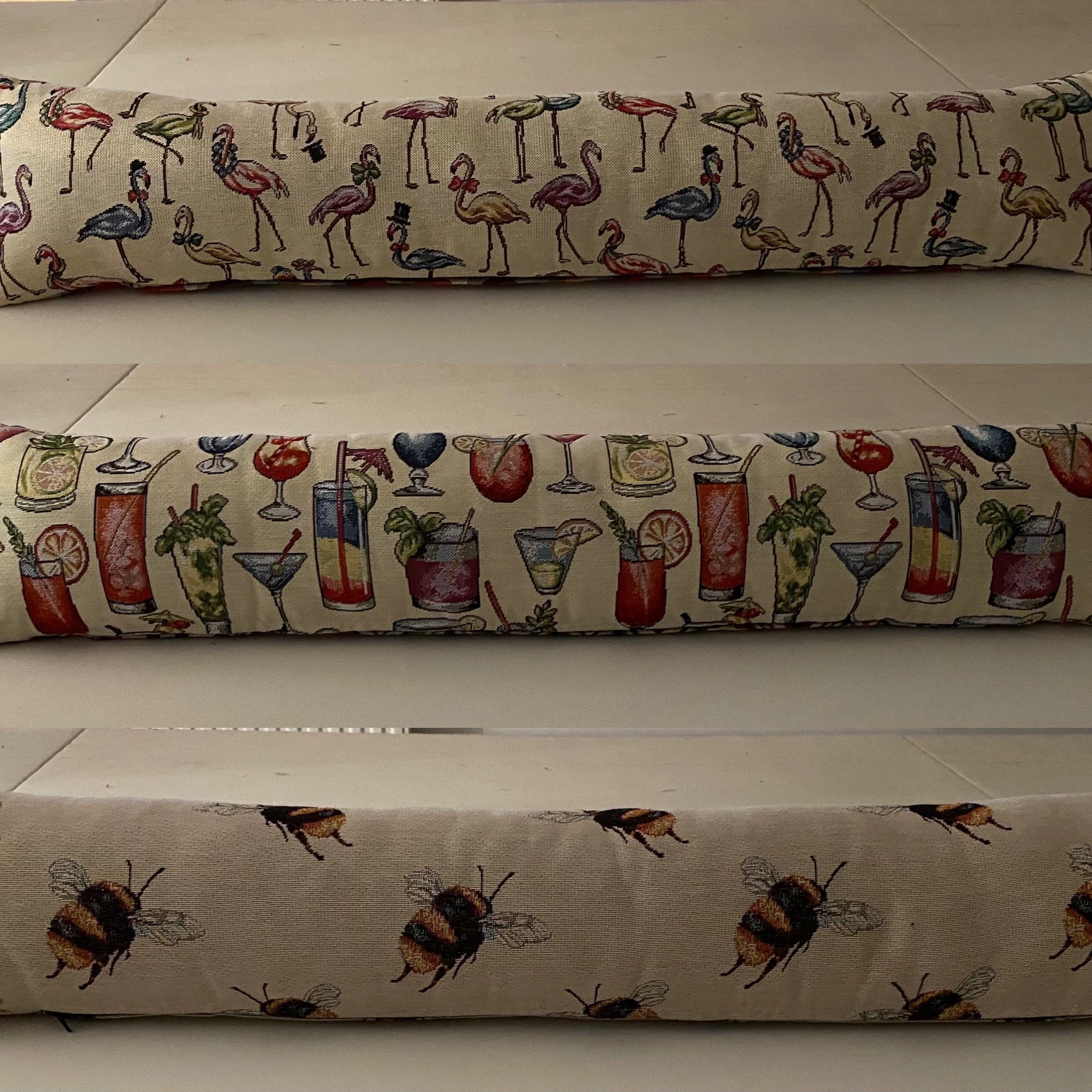 Draught Excluder Handmade Tapestry Style Fabric Lots of - Etsy UK