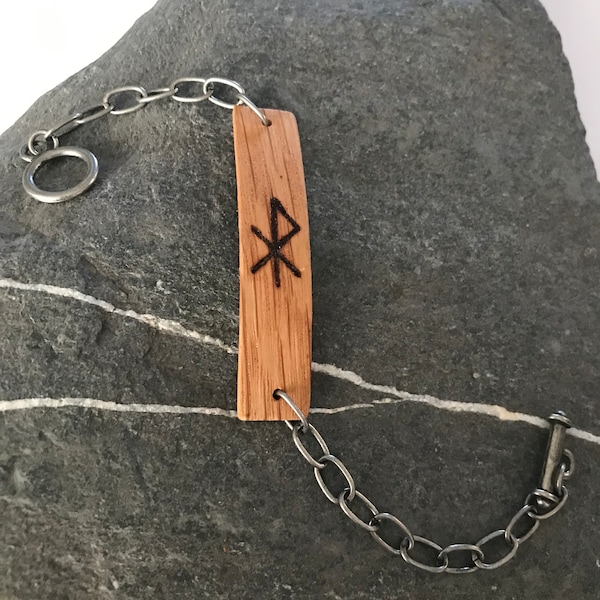 Pyrography Bracelet - Etsy