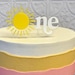 First Birthday Sun Cake Topper, One Happy Boy Topper, One Happy Girl ...