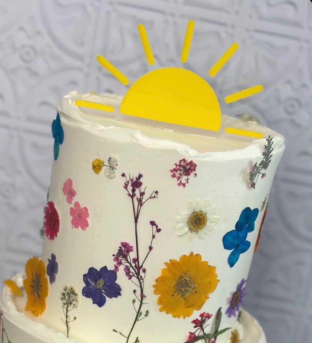 Sunshine Cake Topper, Sun Cake Topper, Boho Cake Topper - Etsy