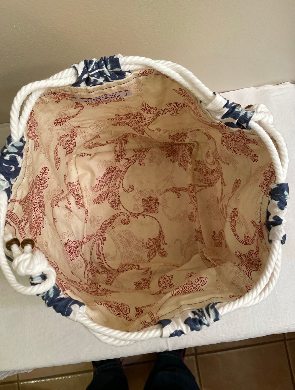 Japanese Drawstring Bag - Etsy