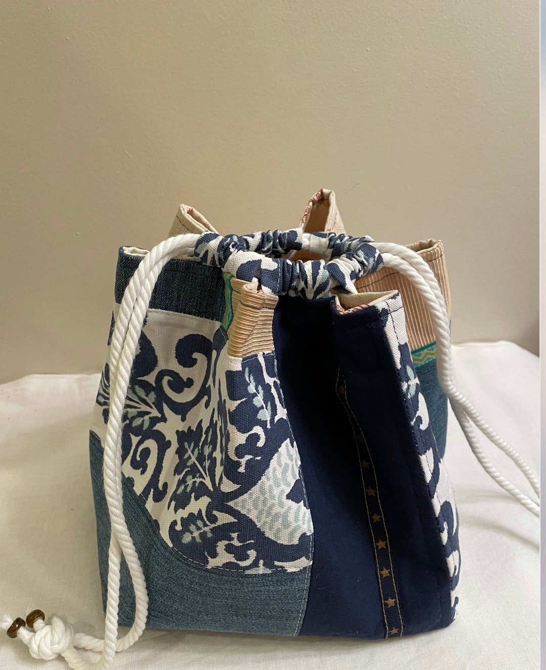 Japanese Drawstring Bag - Etsy