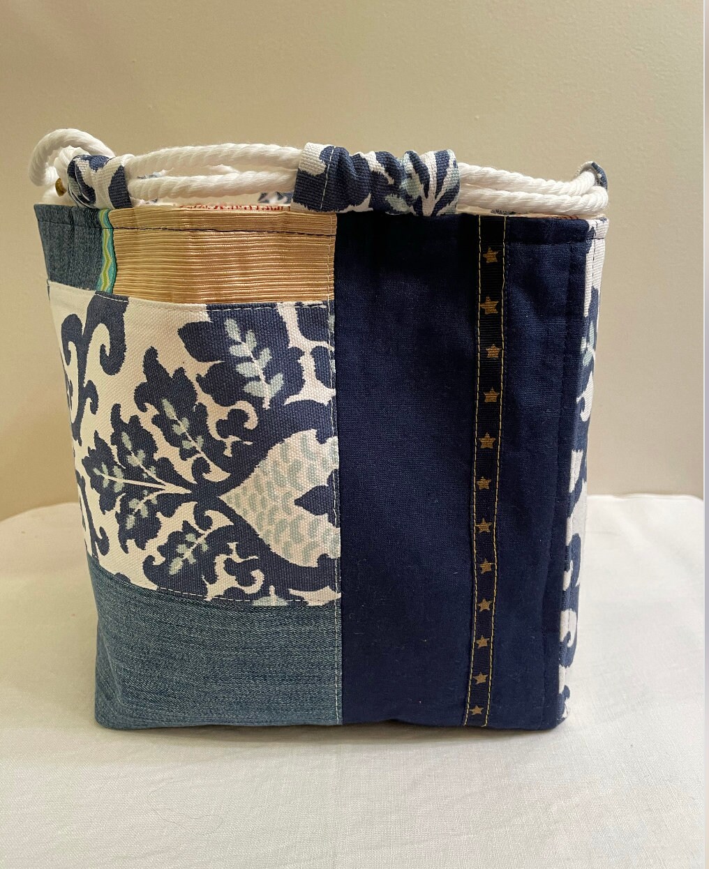 Japanese Drawstring Bag - Etsy