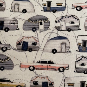 Teardrop Camper Project or Cosmetic Bag - Etsy