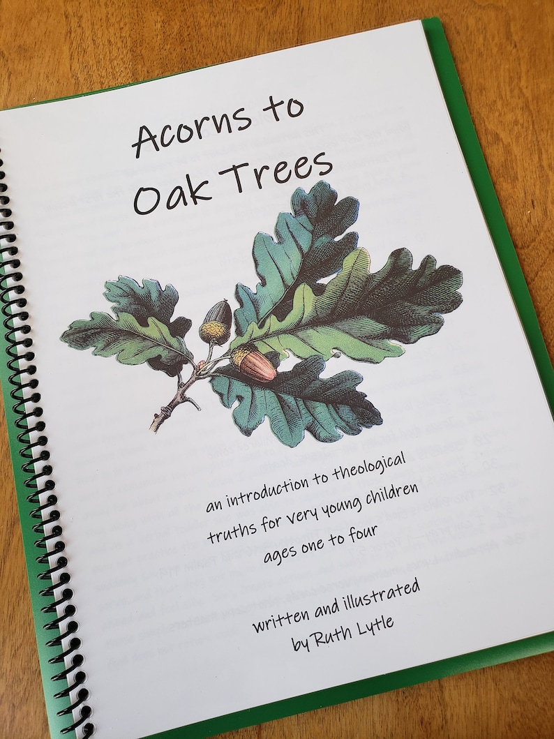 Acorns to Oak Trees a Children's Bible Curriculum for Toddlers - Etsy ...