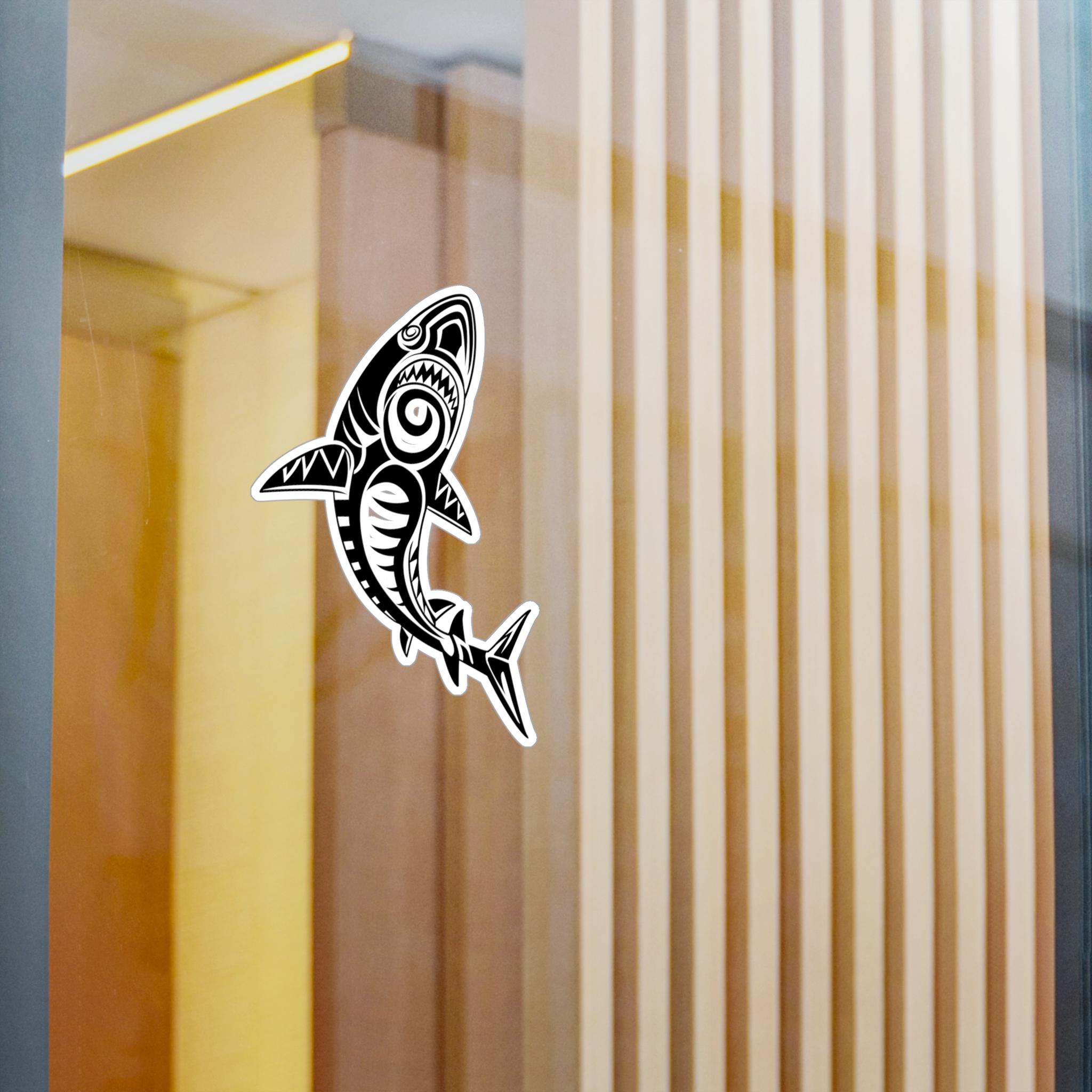 Shark Vinyl Decals Polynesian Gift, Pacific Islander Gift, Samoan Gift ...