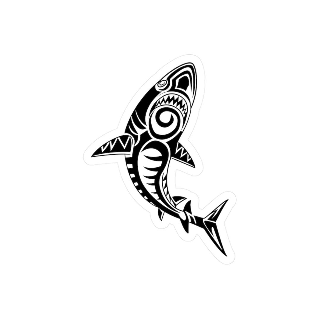 Shark Vinyl Decals Polynesian Gift, Pacific Islander Gift, Samoan Gift ...
