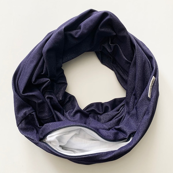 Denim Scarf - Etsy
