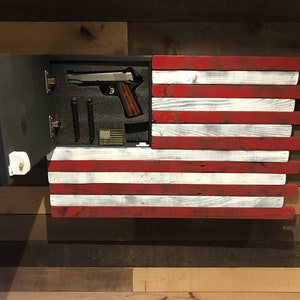 Concealed Compartment Home Defense American Flag - Etsy